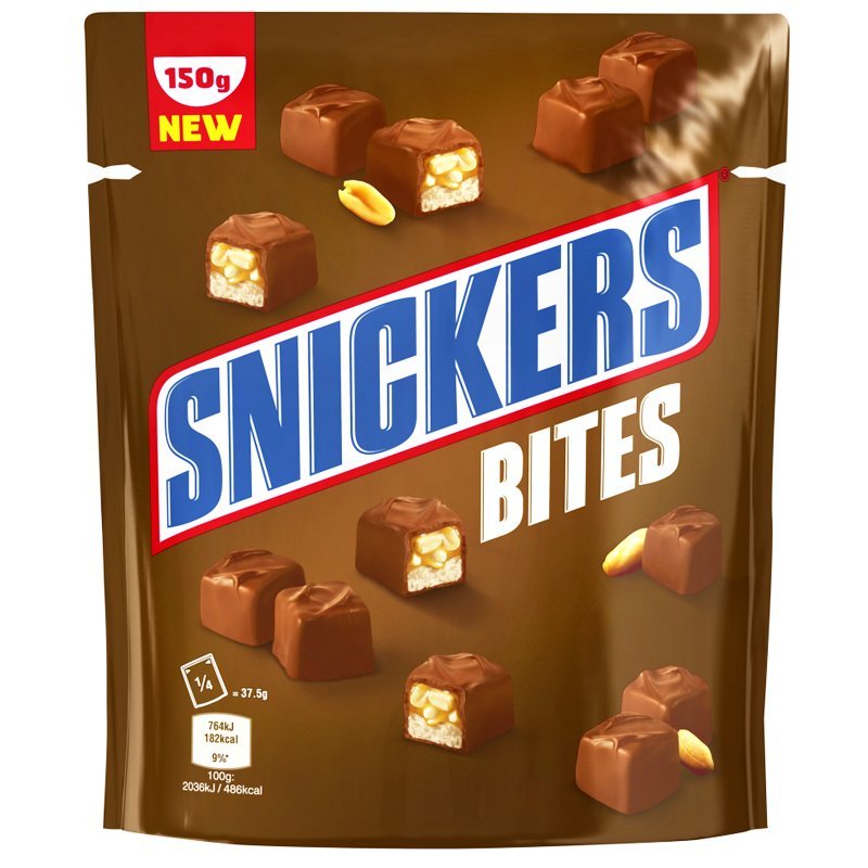 Beställ Godis "Snickers Bites" 150g - 46% rabatt - Köp Billig Mat ...